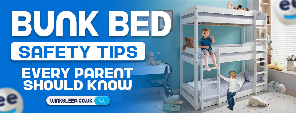 Bunk bed safety tips every parent should know – WinkSleep