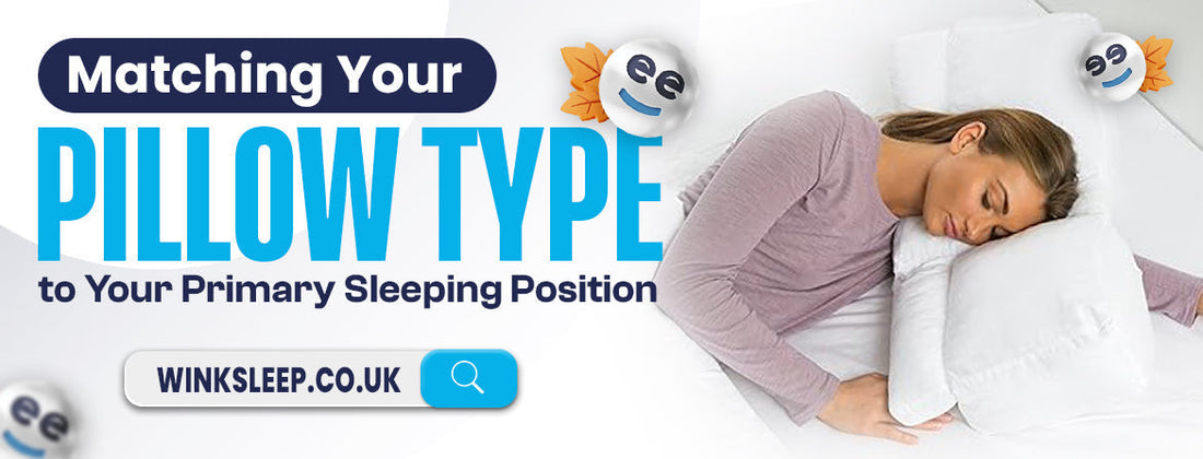 Matching your pillow type to your primary sleeping position – WinkSleep