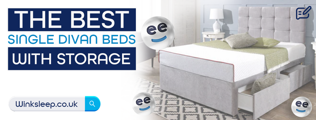 Best Single Divan Beds with Storage – WinkSleep