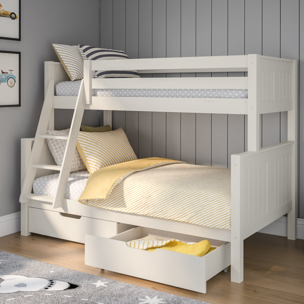 Classic Originals Trio Bunk Bed With Pair Of Storage Drawers – WinkSleep